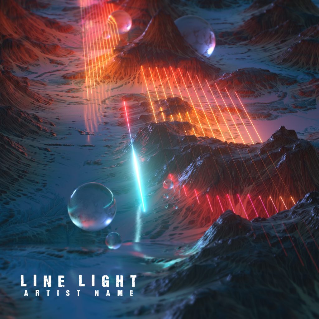 Line Light Album Cover Art Design – CoverArtworks