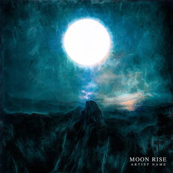 Moon Rise Album Cover Art Design – CoverArtworks