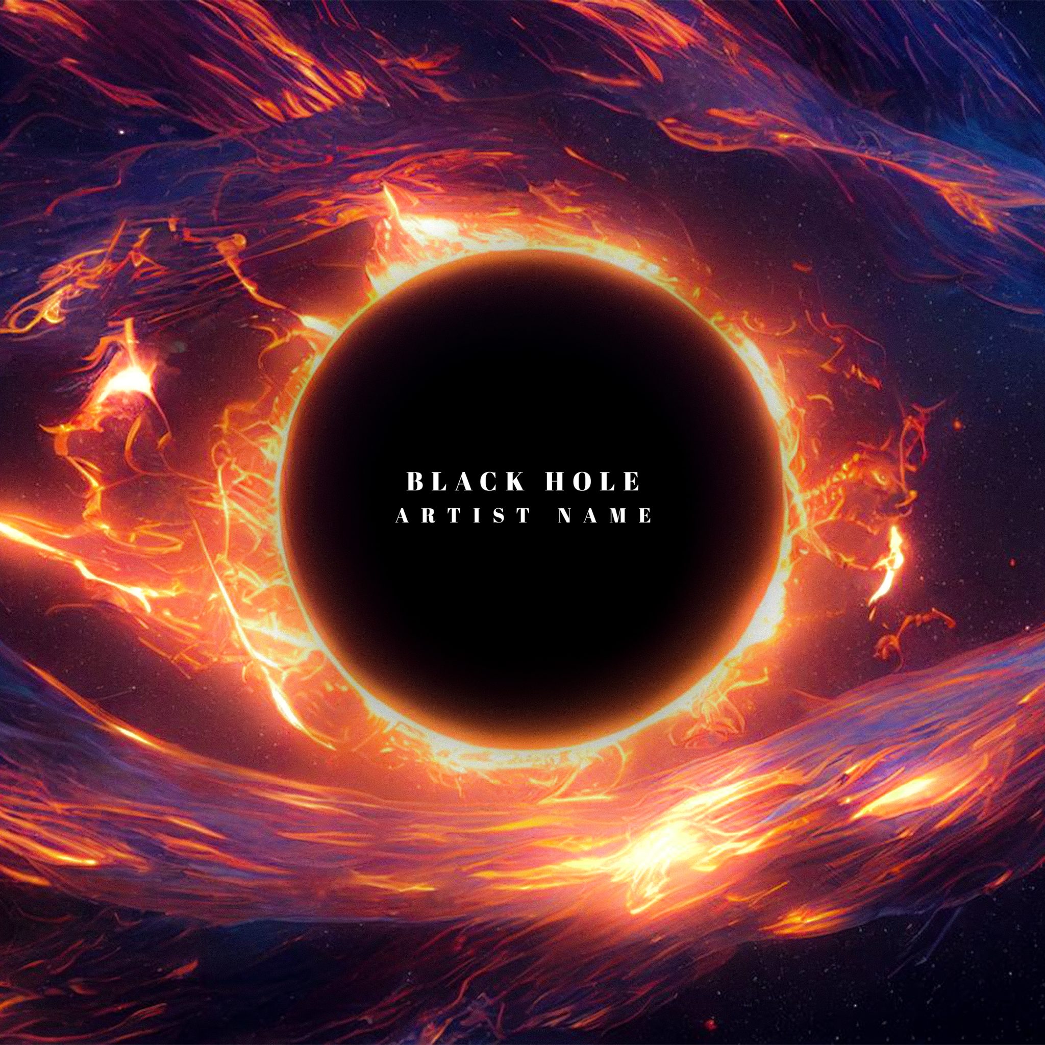 Black Hole Album Cover Art Design – CoverArtworks