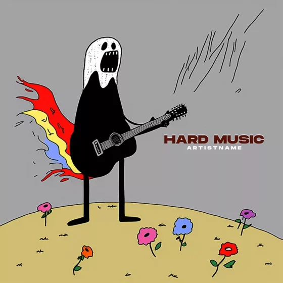 Hard Music Album Cover Art Design – CoverArtworks