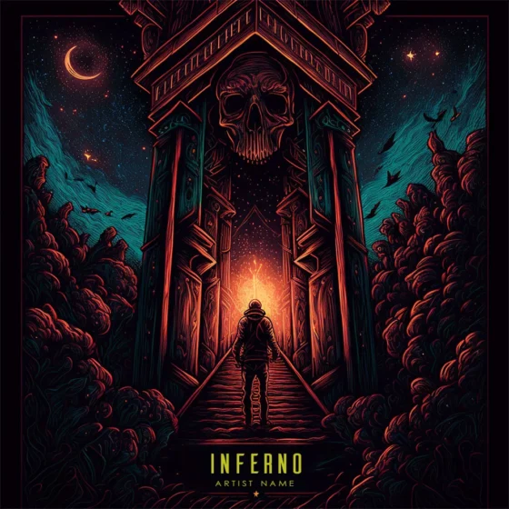 Inferno Album Cover Art Design – CoverArtworks