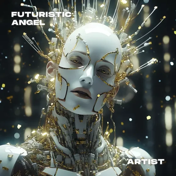 Futuristic Angel Album Cover Art Design – CoverArtworks