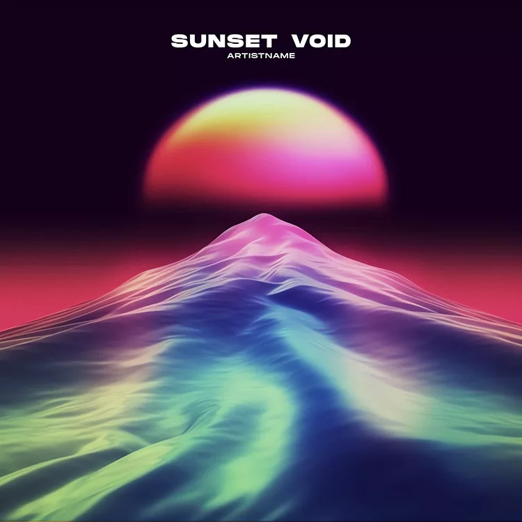 Sunset Void Album Cover Art Design – CoverArtworks