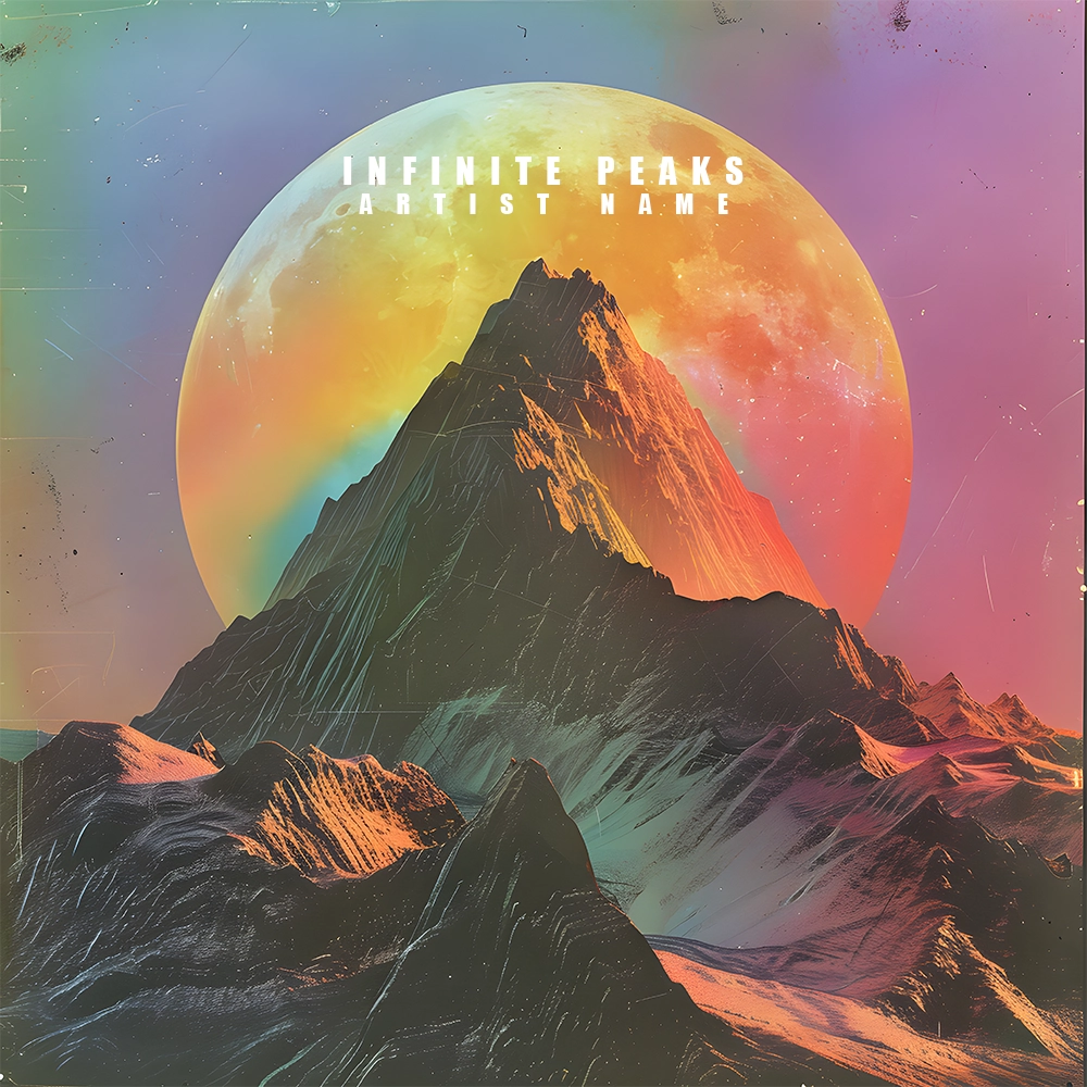 Infinite Peaks Album Cover Art Design – CoverArtworks