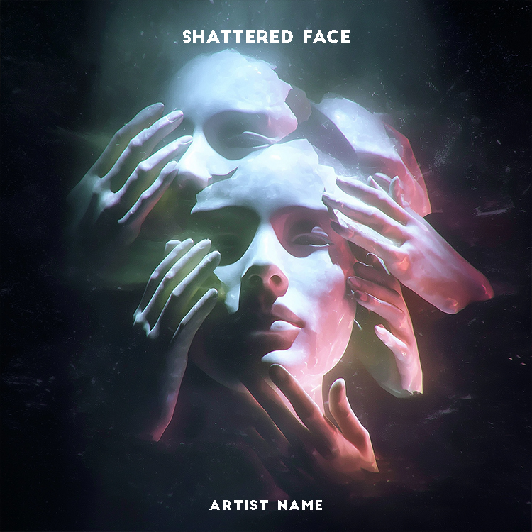 Shattered Face Album Cover Art Design – CoverArtworks